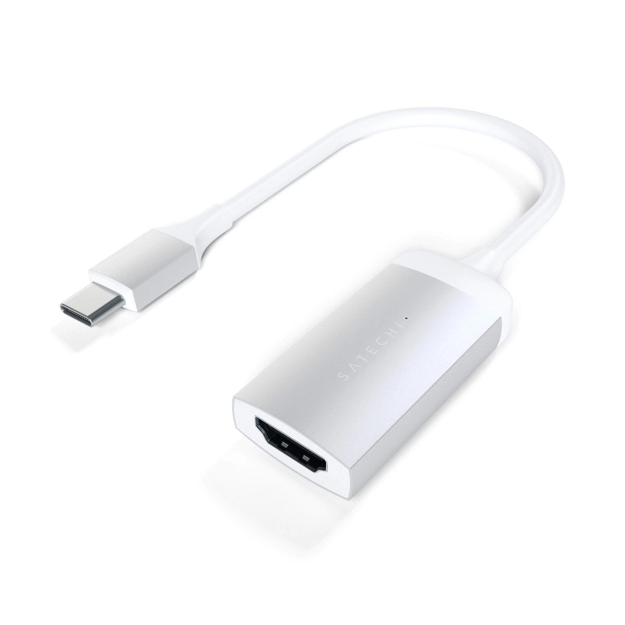 Переходник/адаптер Satechi Aluminum Type-C to HDMI Adapter (ST-TC4KHA), серебристый