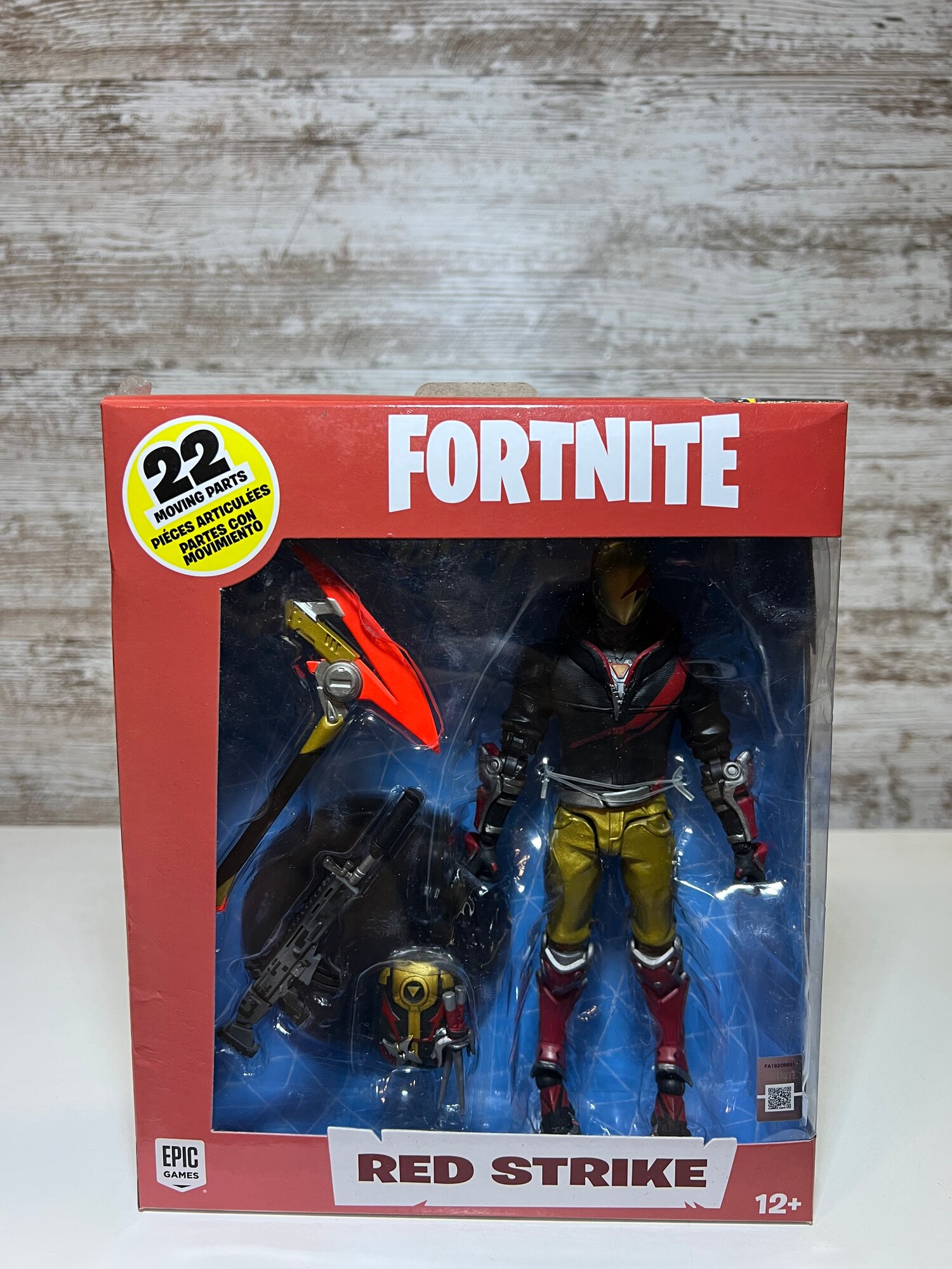 Фигурка Красный Страйк , Фортнайт , Fortnite, Red Strike, 18 см, от McFarlane toys, 12+