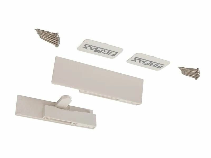 Комплект внутренних креплений Firmax высота 121мм для ящика Slimline, перламутр 1 ком.