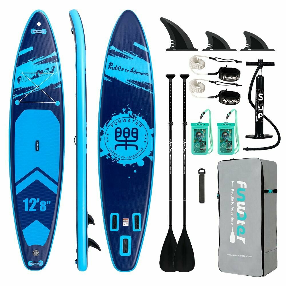 Сапборд FunWater Adventure Blue 12,8
