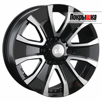 Диски литые LS Wheels LS-953 8.0х18/6х139.7 D100.1 ET36.0, BKF