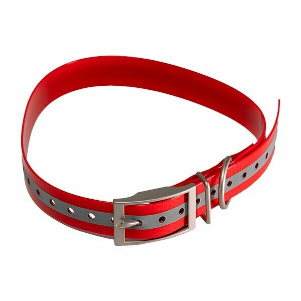 Шлейка для GPS-ошейника ARTELV COLLAR, светоотражающая красная