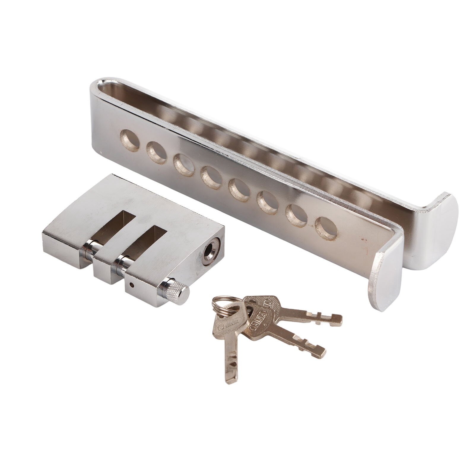 Противоугонное устройство: муфта сцепления из нержавеющей стали с 7 отверстиями, блокировка педалей/руля