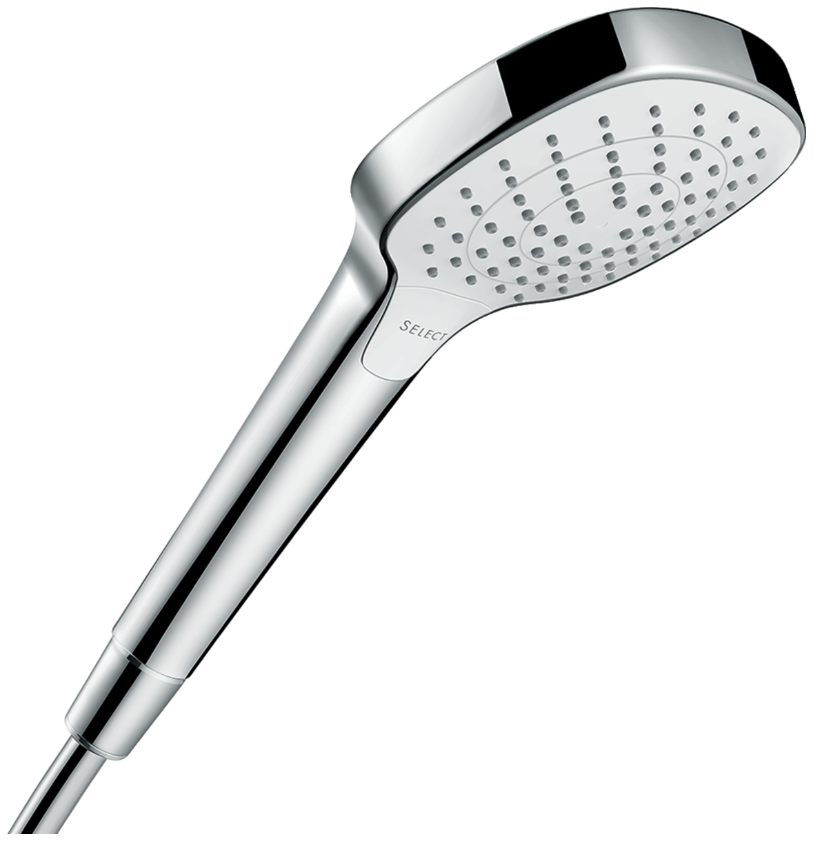 Лейка для душа hansgrohe Croma Select E Vario EcoSmart 26813400 белый/хром 26813400