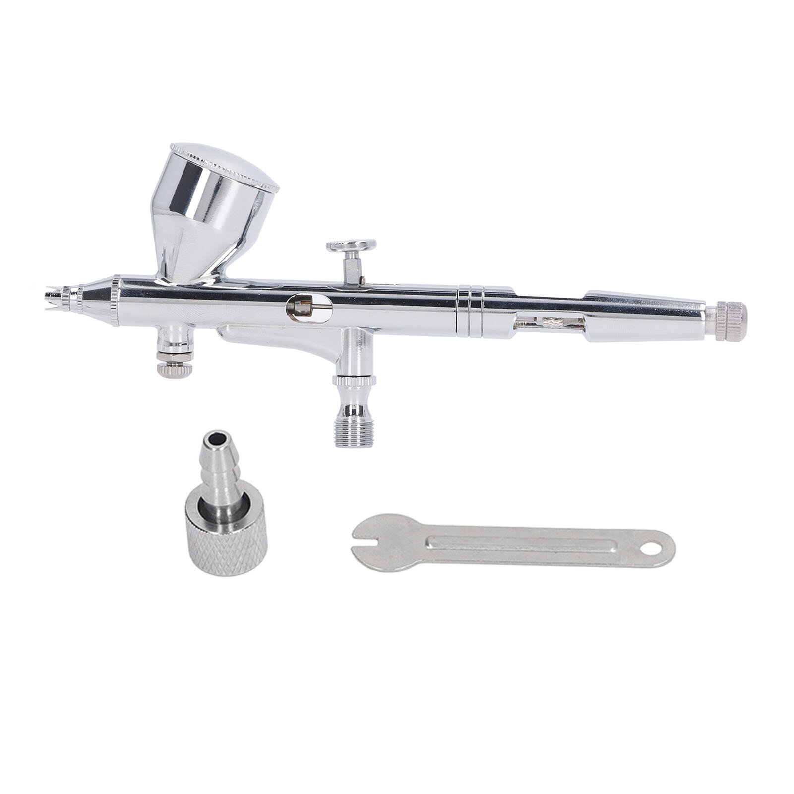 Набор для аэрографии из нержавеющей стали, многофункциональный краскопульт для художественных работ и моделирования, для самостоятельного изготовления.