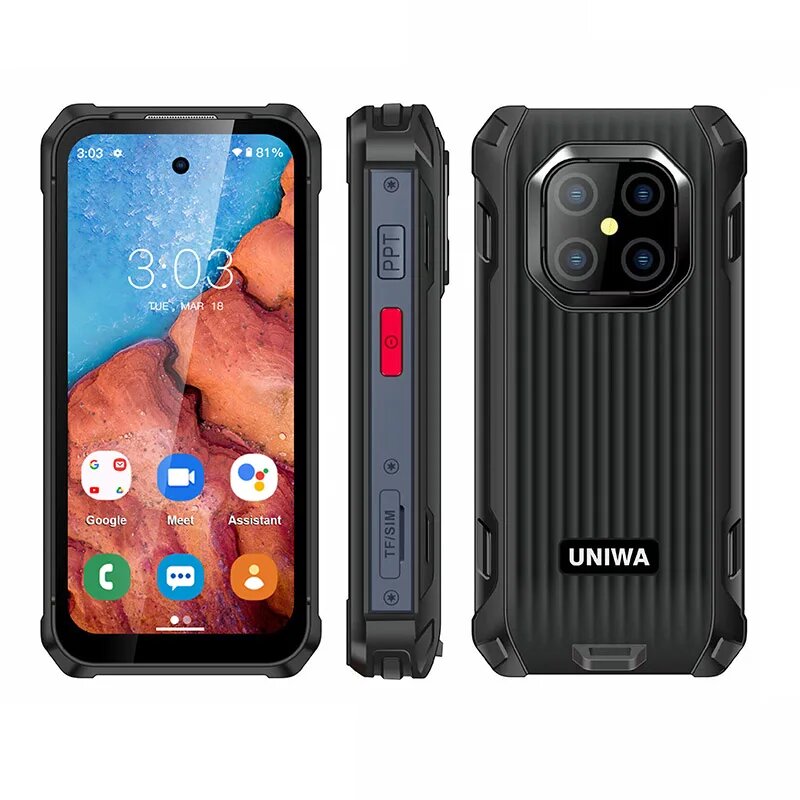Прочный смартфон SOYES MAXO, IP68, мини-водонепроницаемый, 3,88-дюймовый маленький IPS-экран, Android12, 6 ГБ ОЗУ + 128 ГБ ПЗУ, аккумулятор 3000 мАч