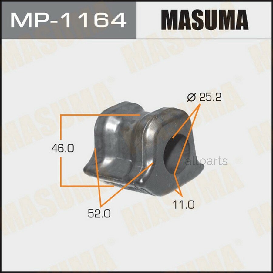 MASUMA MP1164 втулка стабилизатора