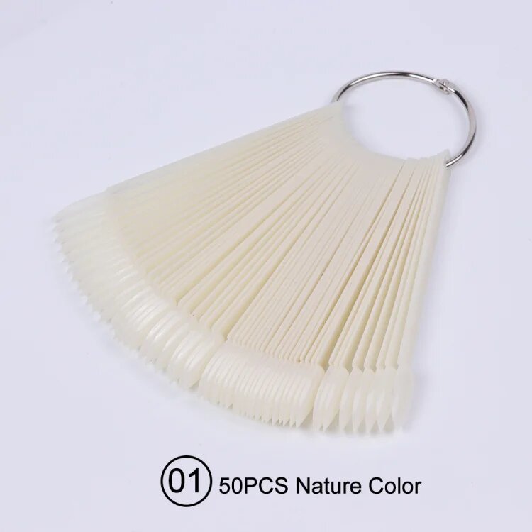 32/50/160 советы, прозрачные образцы ногтей, цветовая карта, дисплей, шаблон гель-лака, подставка для образцов ногтей, акриловая палитра NFA23-1