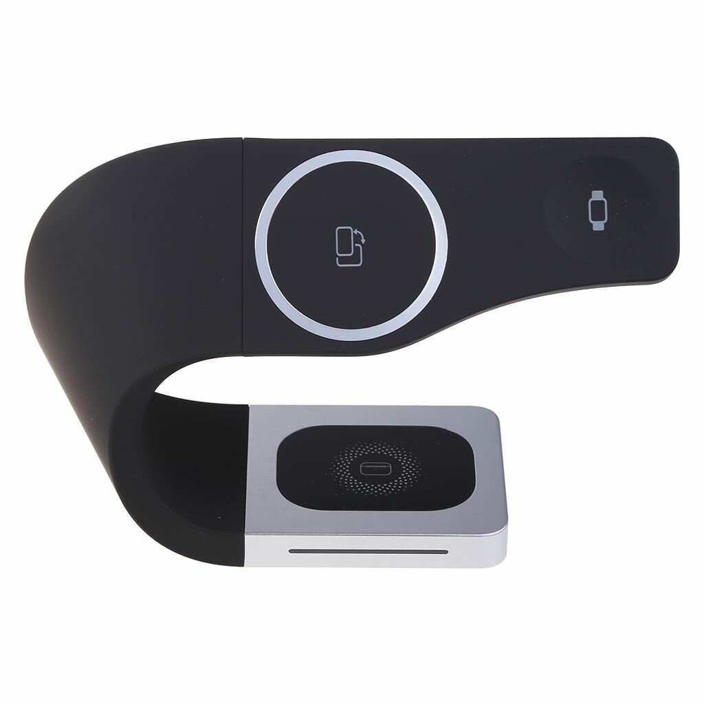 Беспроводная зарядная станция 4 в 1, совместимая с док-станцией для быстрого зарядного устройства серии часов