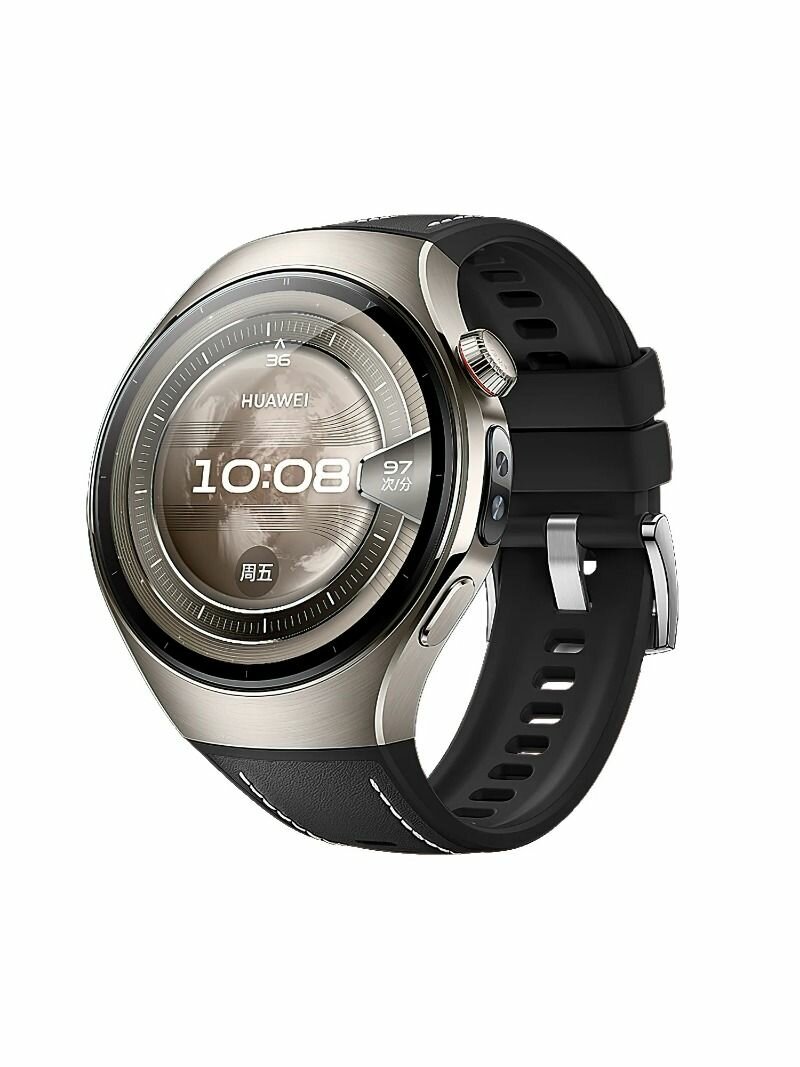 Кремниевый ремень для часов Huawei watch 5 46mm мягкий резиновый браслет для смарт - часов Huawei