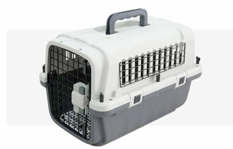Переноска Pet Choice Departures Range 50х33х33 см до 5 кг стандарт IATA / Пластиковая перевозка для кошек собак мелких пород / Контейнер для животных в самолет или в машину