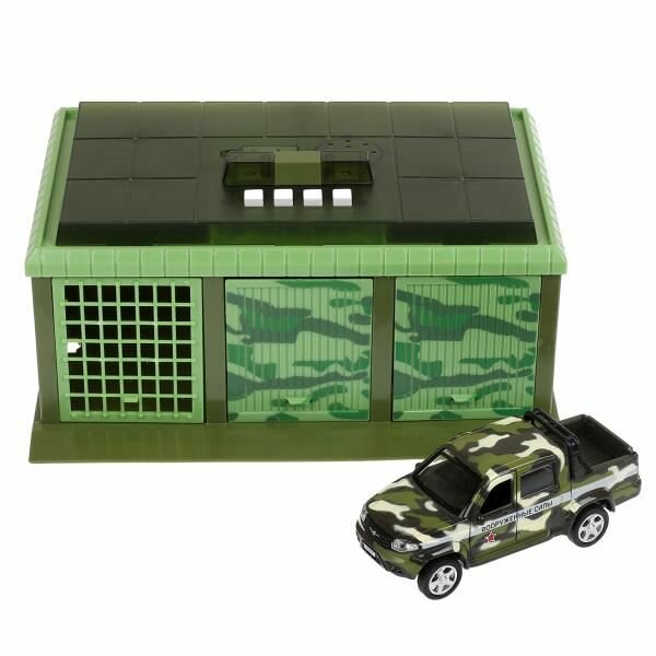 ТехноПарк Игрушка свет-звук военная база 22 см