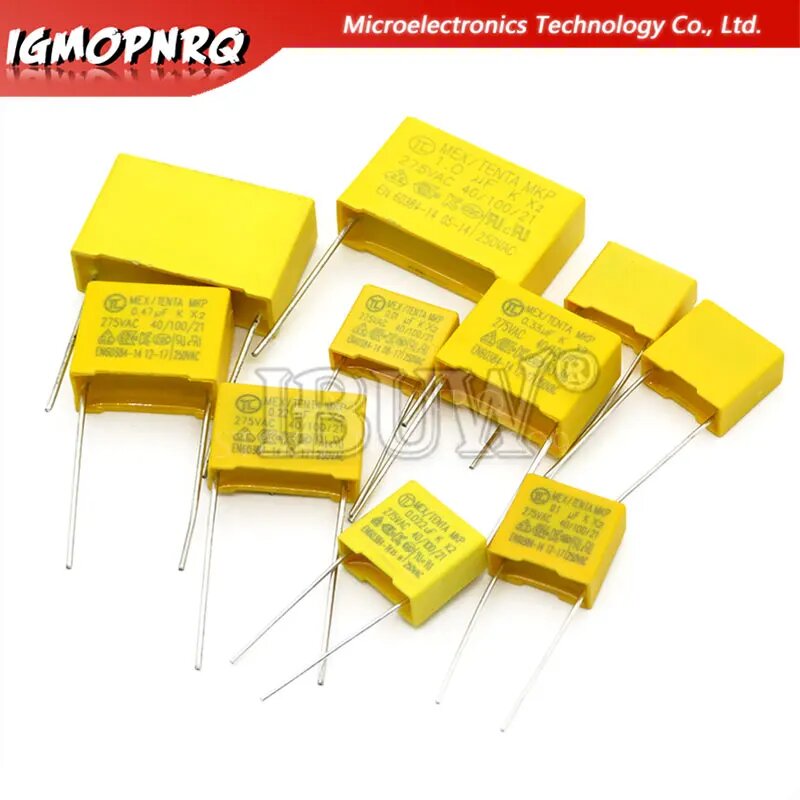 Конденсатор полипропиленовый 0.68UF 15mm X2