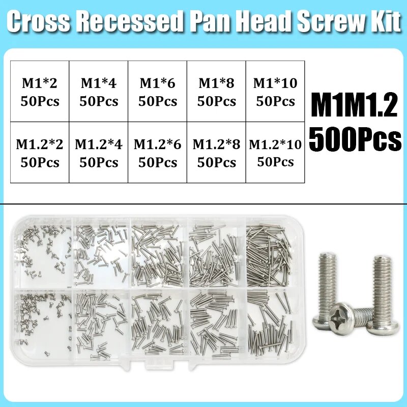 Комплект винтов YMAX M1 M2 M3 M1 M1.2 Mini Bolt