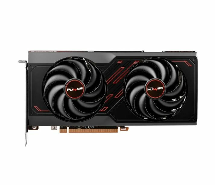 Видеокарта Sapphire AMD Radeon RX 7600 Pulse GAMING (11324-01-20G PULSE RX 7600 GAMING) - PCI Express 4.0, 8 ГБ, GDDR6, 128 бит, HDMI, DisplayPort, GPU 2355 МГц