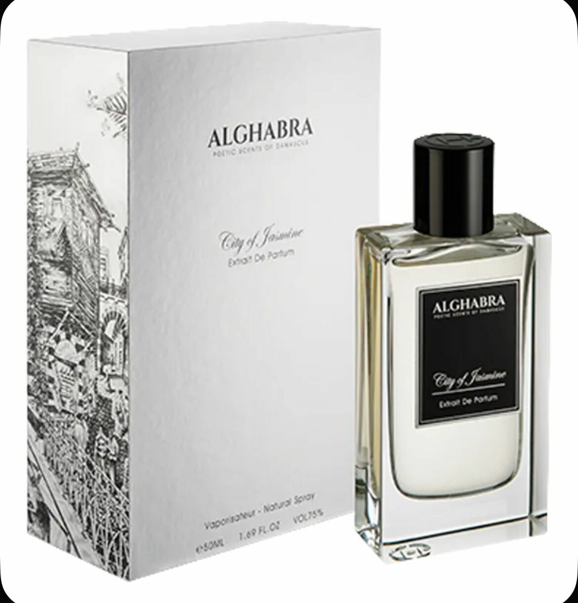 Alghabra Poetic Scents Of Damascus City Of Jasmine Духи унисекс 1.2мл