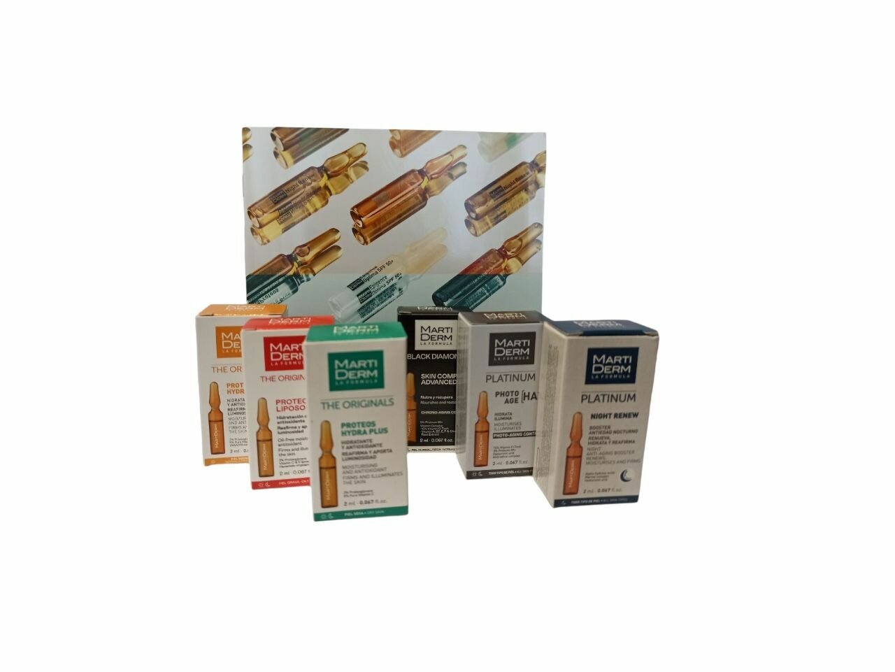 MartiDerm Набор "Знакомство с MartiDerm", 6x2 мл в косметичке!