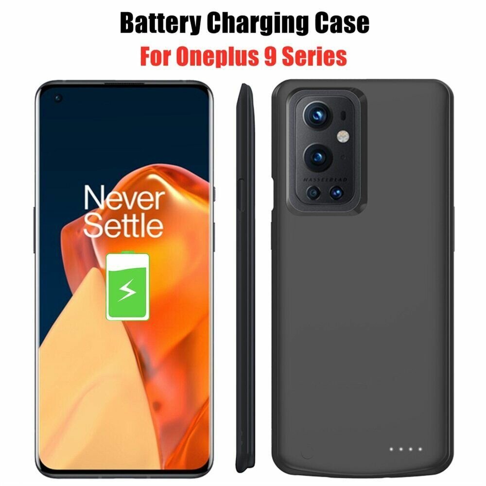 Чехол аккумулятор OnePlus 9 Pro зарядное устройство power Bank противоударный Чехол для зарядки Внешний аккумулятор-ROMIKY