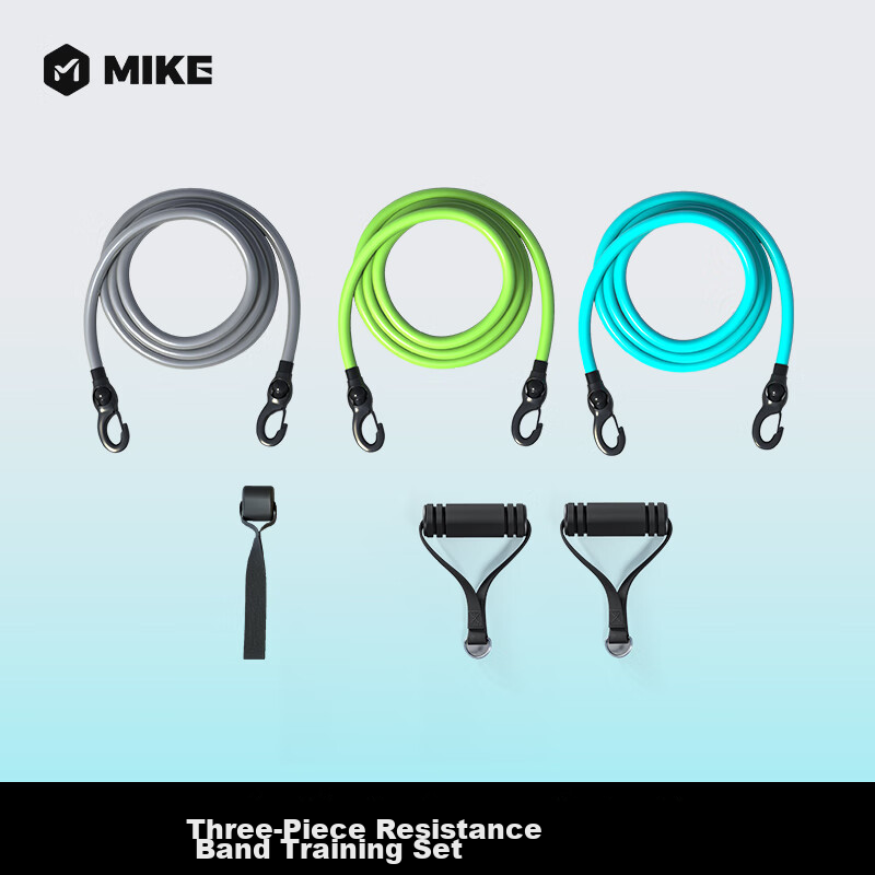 Mijie Resistance Band, Lat Pulldown Band, Chest Muscle Training Latex Elastic Rope, Elastic Band, Professional 6-Piece Set, Fitness Equipment, Resistance Rope