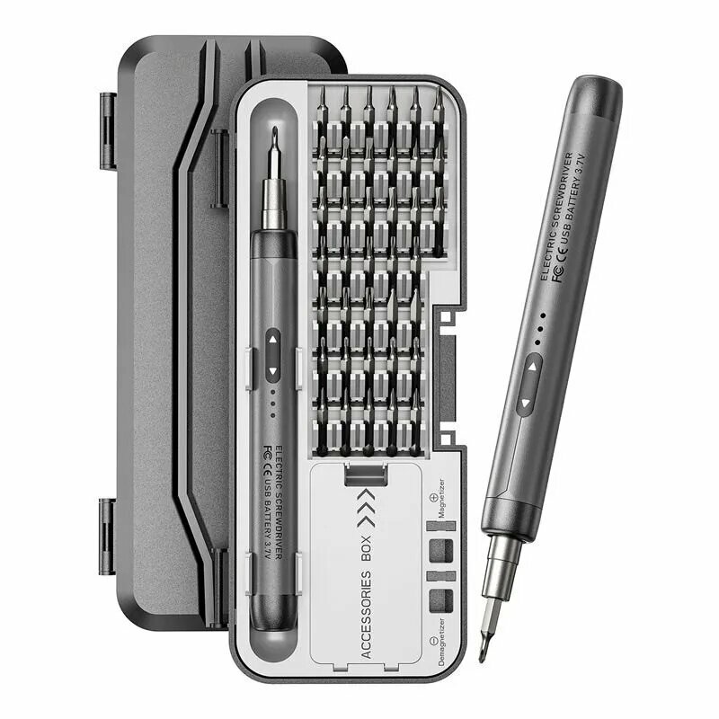 Отвертка электрическая аккумуляторная 46 в 1