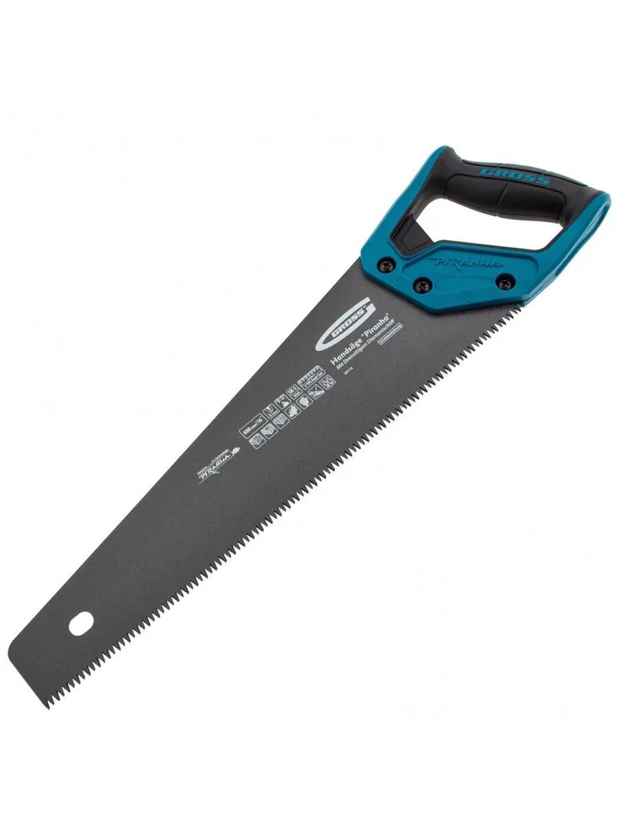 Ножовка по дереву 400 мм, 7 TPI, каленый зуб 3D, GROSS 24113