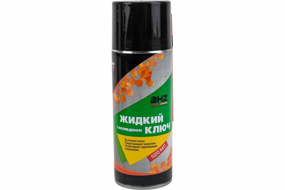 Смазка БХЗ 484948 "жидкий ключ" с молибденом 520мл аэрозоль