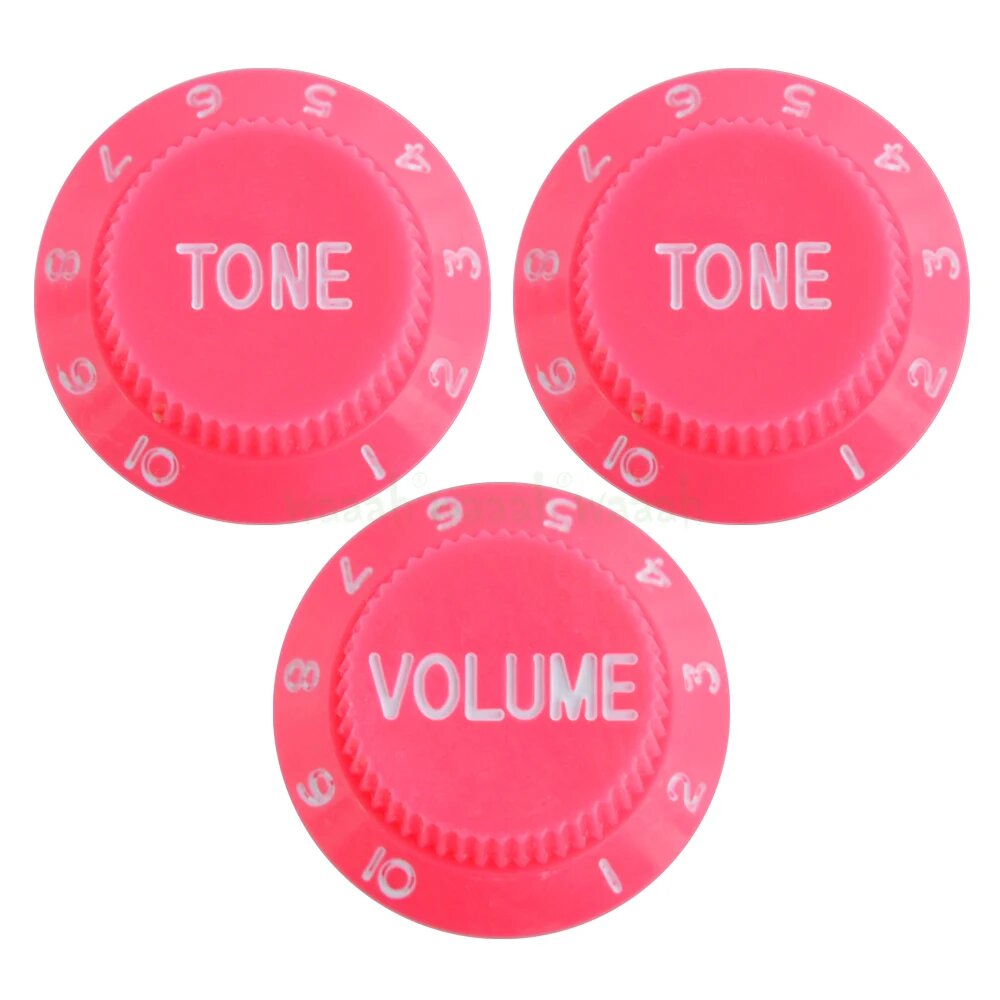 Waaah Guitar Control Knobs XN0025 Розовый, Pink