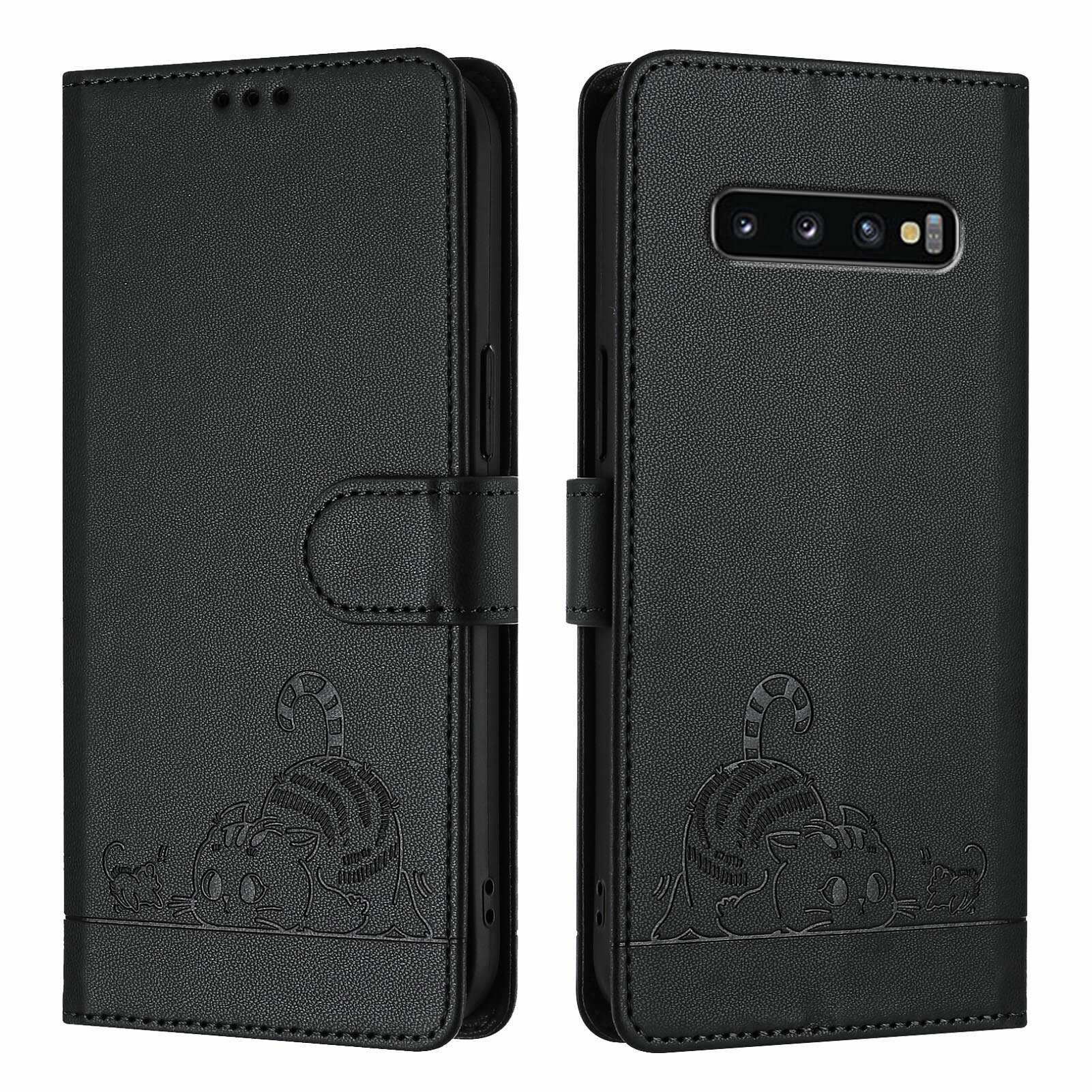 Подходит для Samsung Galaxy S10(Самсунг Галакси С10) Магнитные пряжки, кронштейны, сейсмостойкие, новинки, подарки