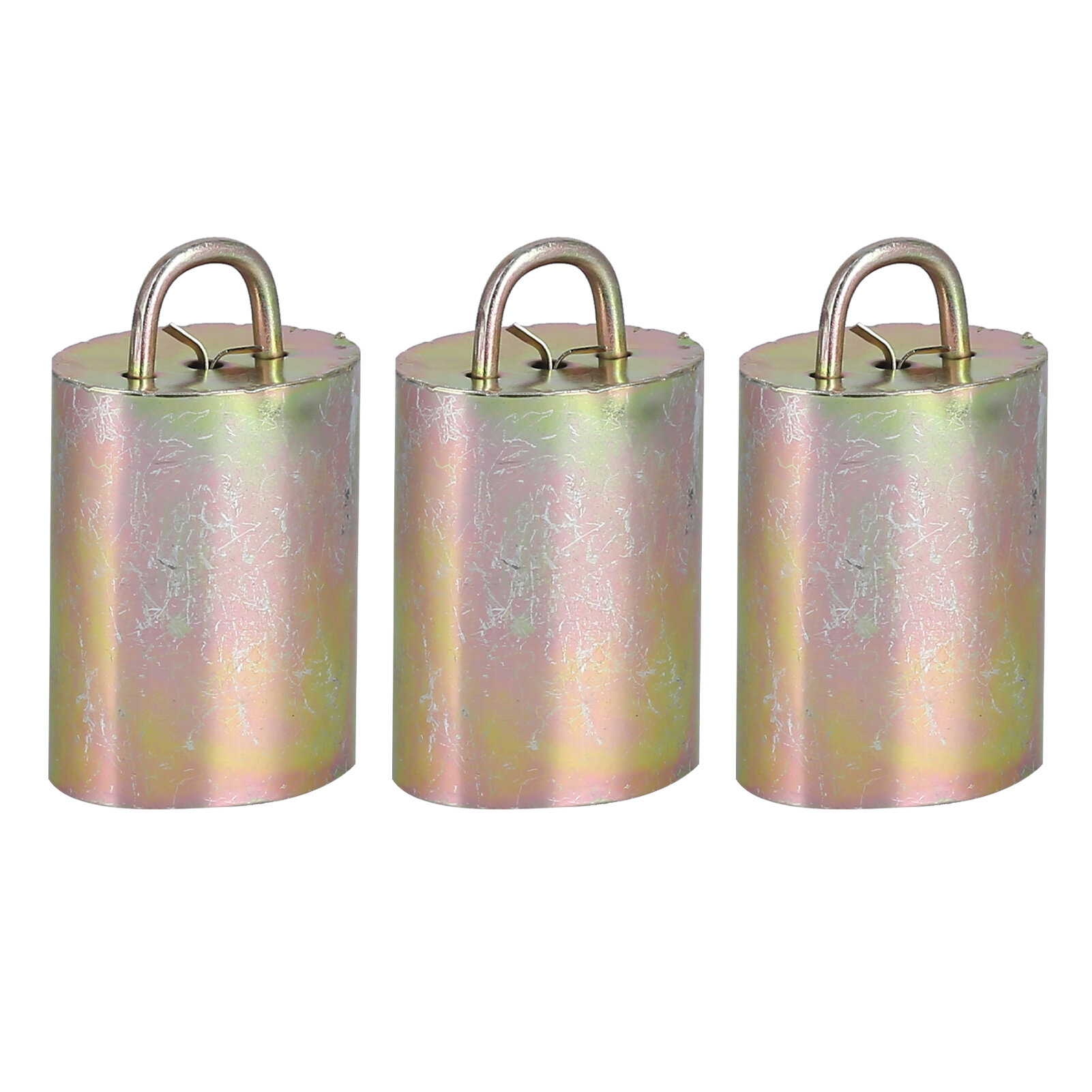 3 шт, колокольчик для скота из сплава, утолщенный колокольчик для защиты от потерянных овец для коров, уличная ферма, номер. 3 Белл