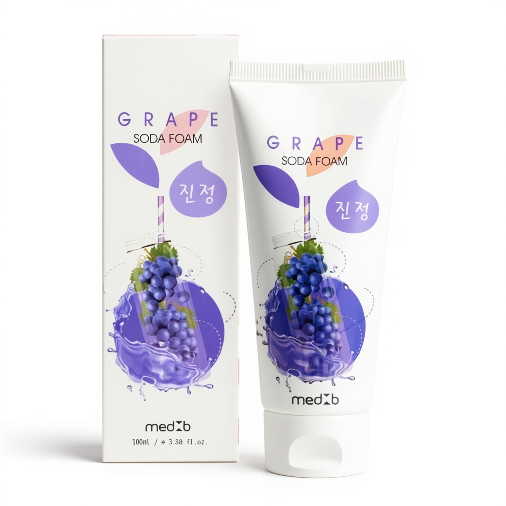 MEDB Grape Soda Foam Пенка для умывания с экстрактом винограда и пищевой содой 100мл