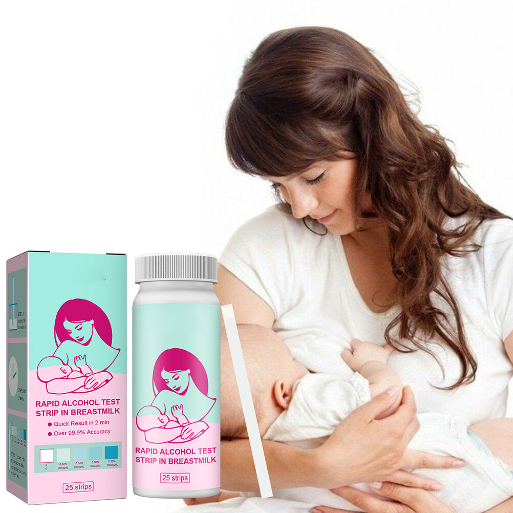 Тестовые полоски для грудного молока быстрые и точные полоски тестирования обнаружения для грудного вскармливания.
