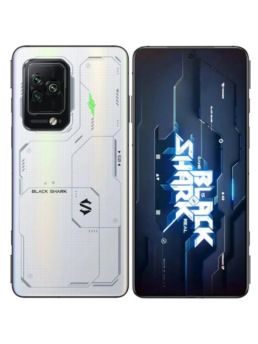 6.67" Смартфон Shark 5 Pro PAR-H0 5G 8+128 ГБ белый РСТ