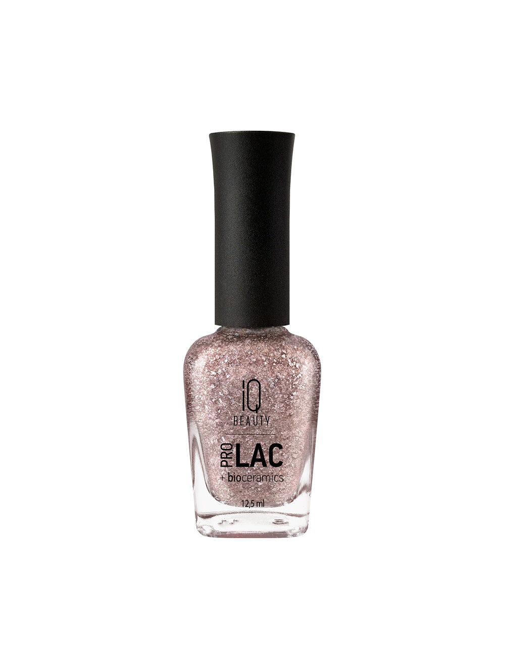 Лак для ногтей IQ Beauty PROLAC+bioceramics 127 Dragon Instinct, жатая фольга, 12.5 мл