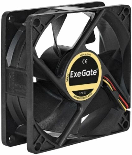 Вентилятор Exegate (EX297042RUS) 80x80x15, 2000Об/мин, 3PIN