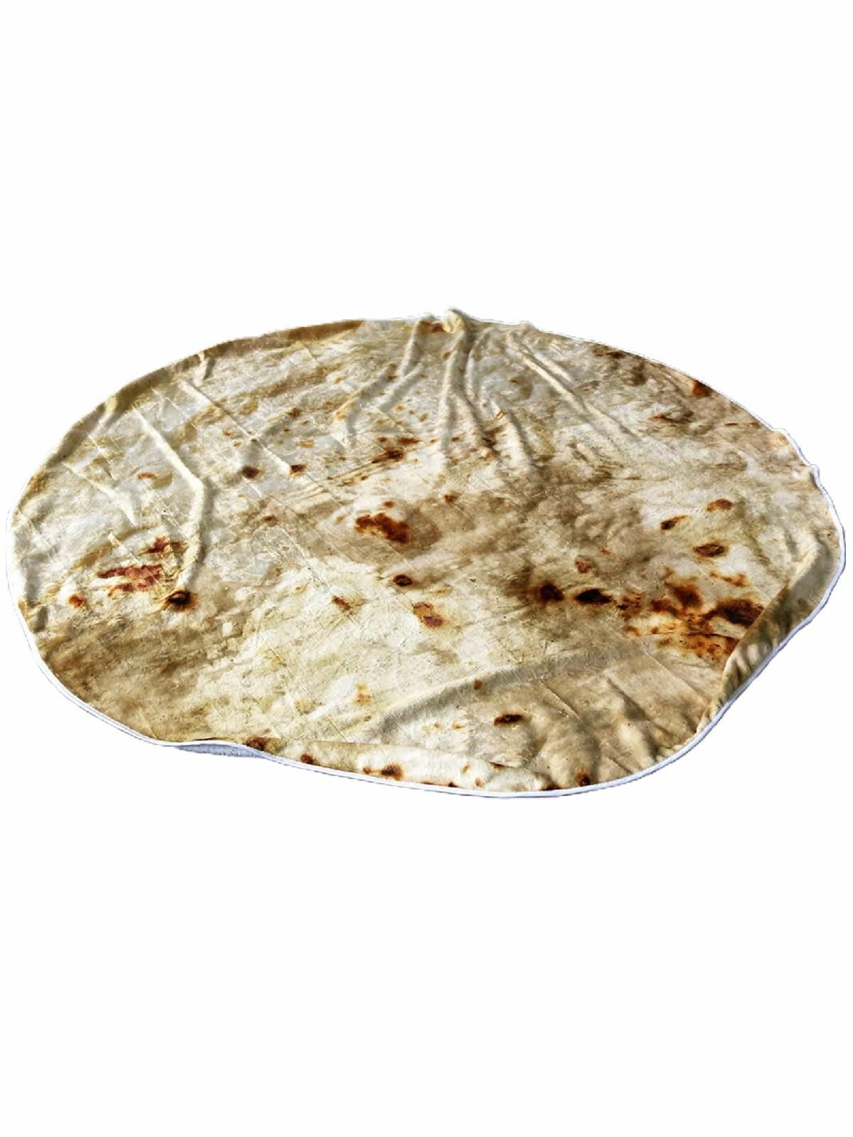 Пледы и покрывала, Одеяло из тортильи, фланелевое одеяло для кровати-диаметр 120 см-стиль два