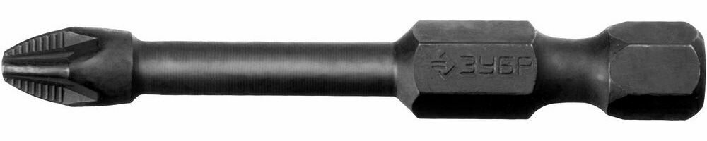 Биты ударные ЗУБР PZ2, 2 шт, 50 мм 26023-2-50-S2