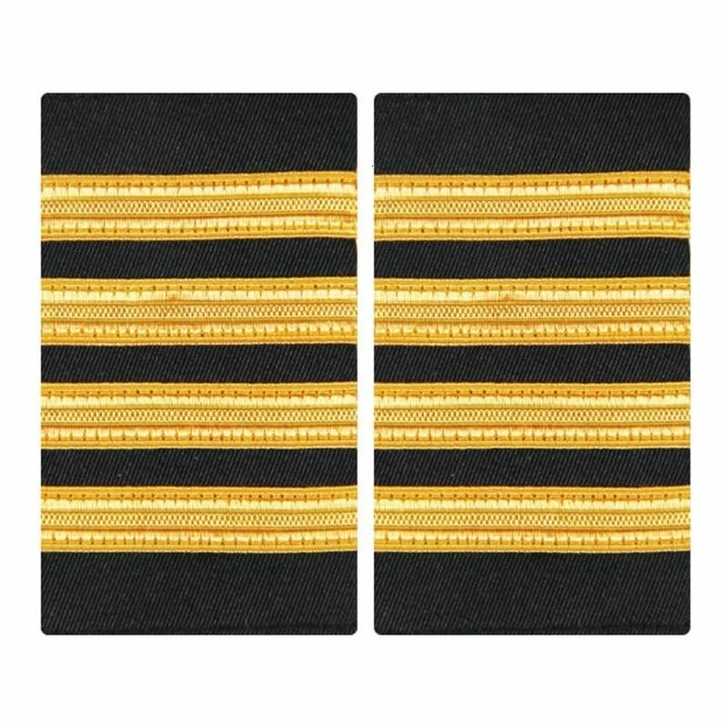 Капитанские погоны с золотыми полосами, Стиль 13
