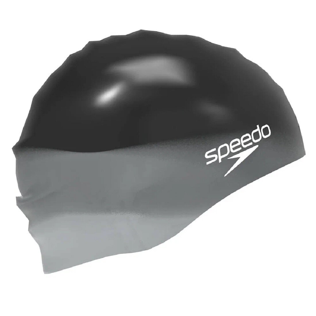 Шапочка для плав. SPEEDO Multi Color Silicone Cap, 8-0616906389, серо-черный, силикон (Senior)