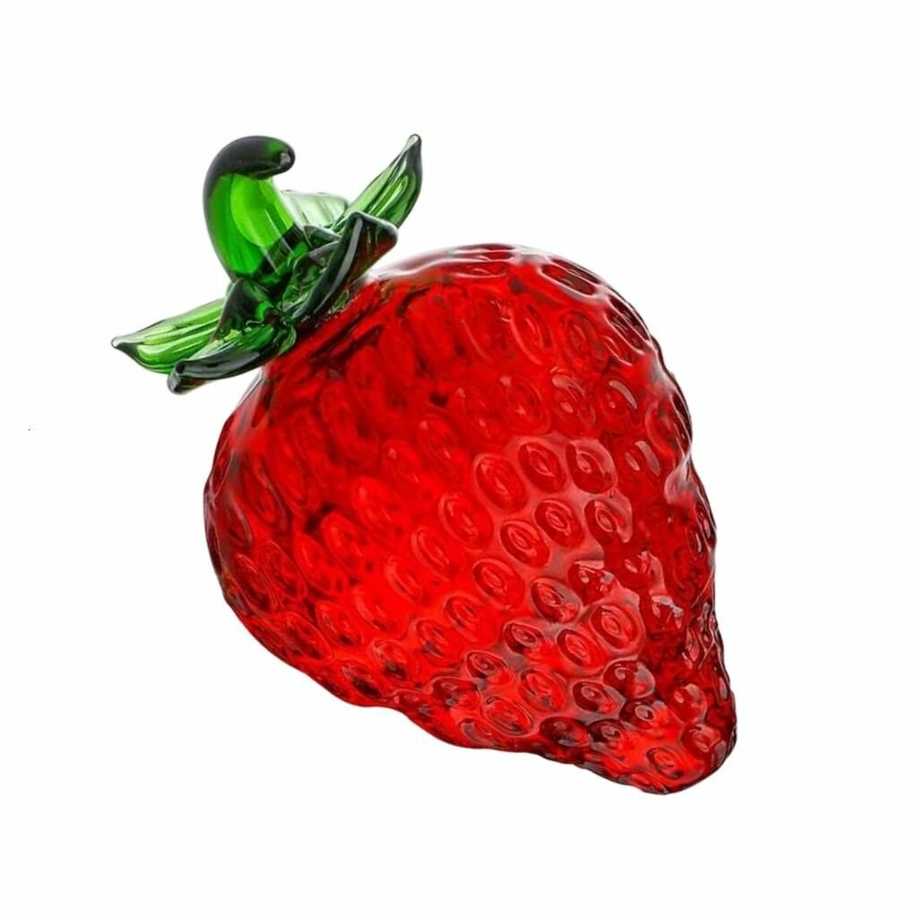 Миниатюрная стеклянная фруктовая скульптура