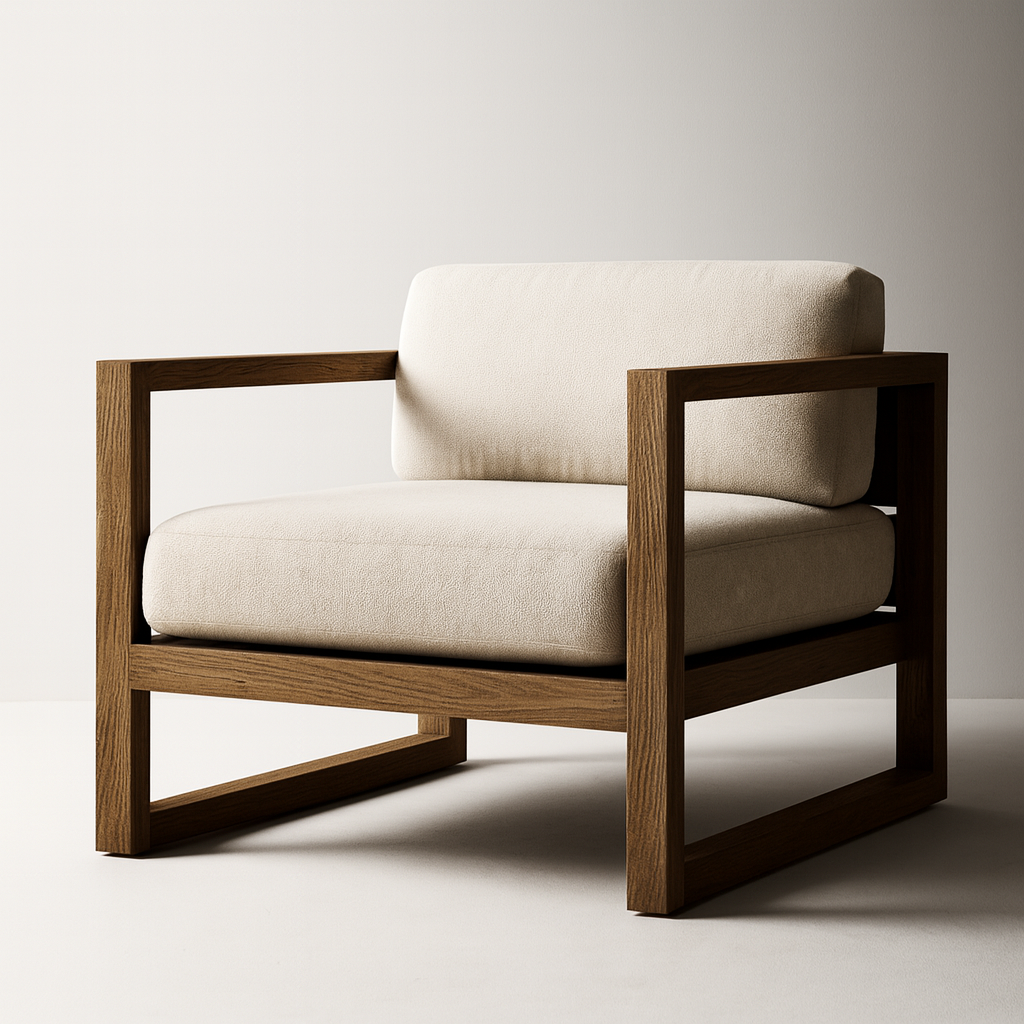 Кресло "Лаунж" ТИК Сингапур, водоотталкивающий, 870*850*620мм, Ясень