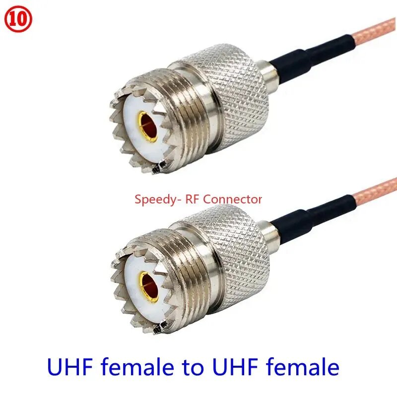 RG316 кабель PL259 SO239 ATXD 15CM, Type10-1pcs