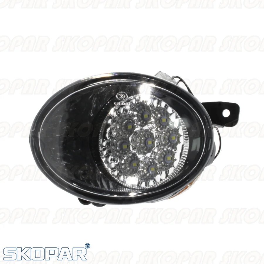 Передняя 9-светодиодная противотуманная фара, автомобильные аксессуары для VW Transporter Multivan T5, подтяжка перед T6 2010 2011 2012 2013 2014 2015 1 pc Left Side