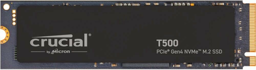 Внутренний SSD-диск Crucial Твердотельный накопитель SSD T500 2TB PCIe Gen4 NVMe M.2 SSD CT2000T500SSD8