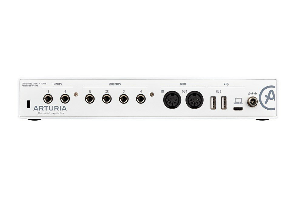 Arturia MiniFuse 4 White Аудиоинтерфейс — фото 1