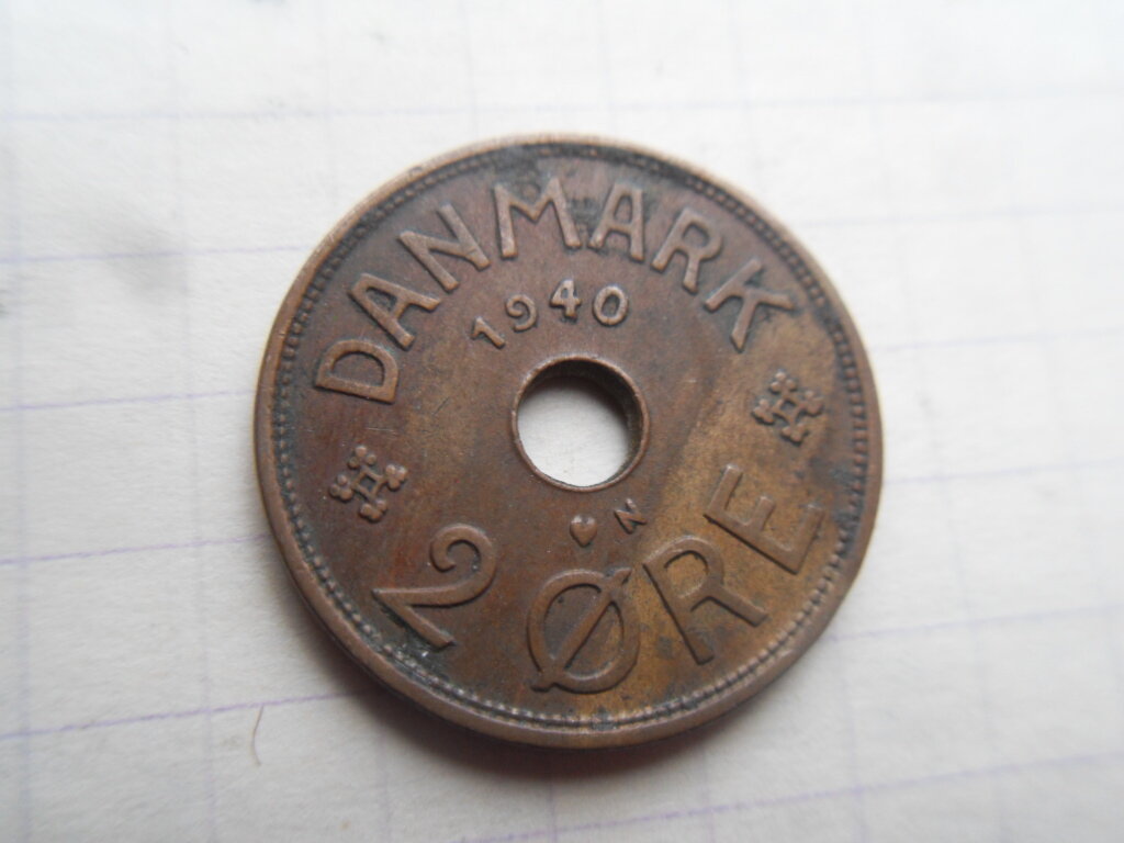Дания 2 эре, 1940