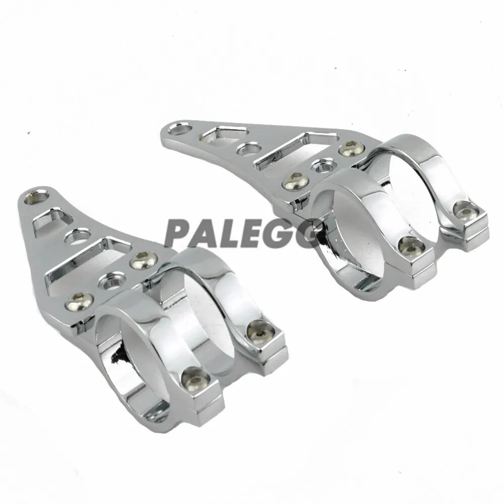 Передние вилки для мотоциклов Triumph Classics Bonneville T120 T100 T120 T100 Bobber, универсальные крепления для фар 41 мм Chrome