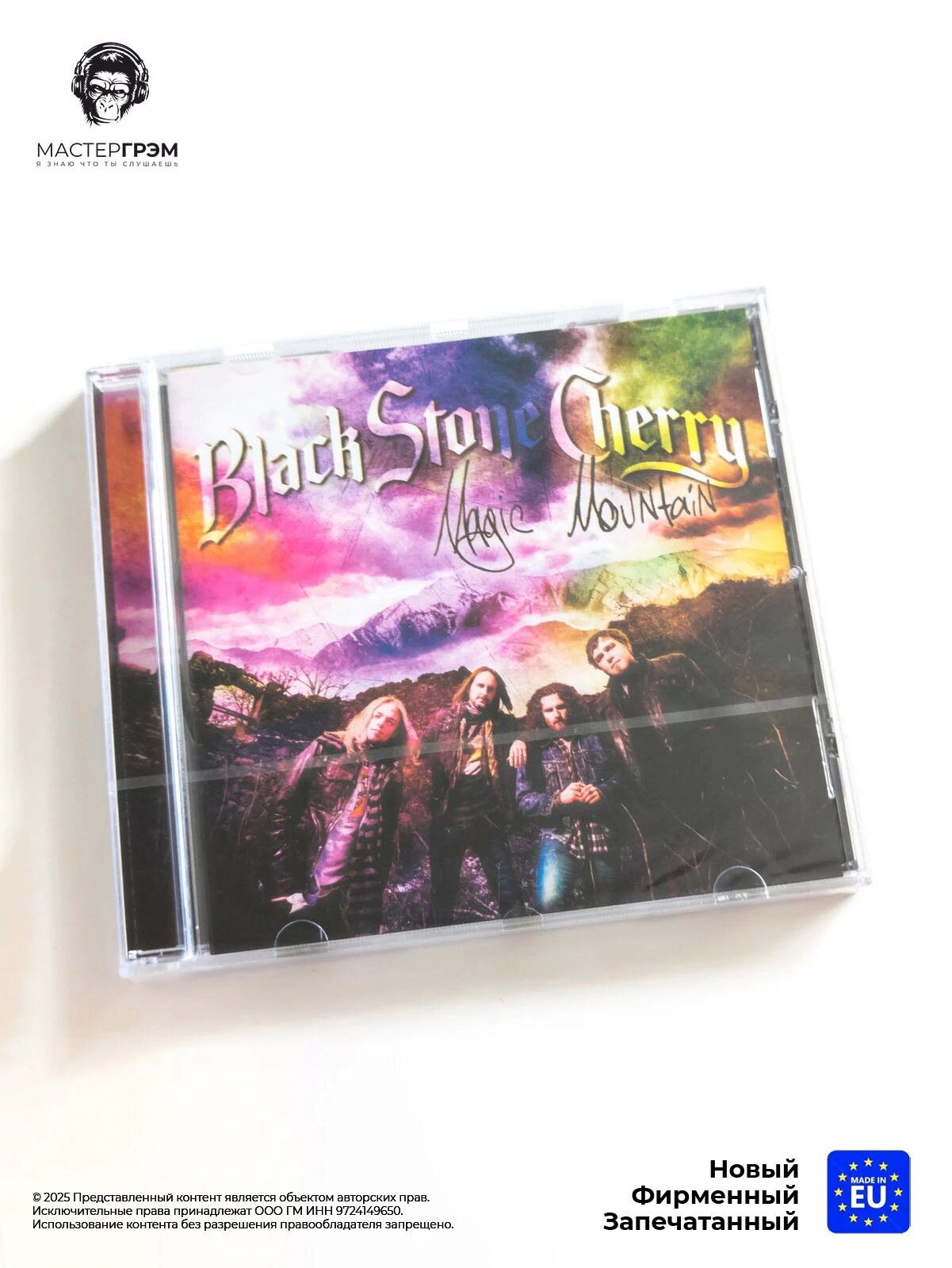 Black Stone Cherry: Magic Mountain (CD), 2014, Roadrunner, Диск Музыкальный