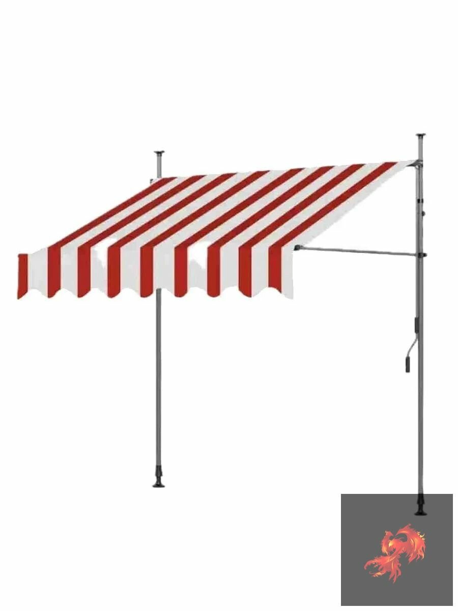 Маркиза локтевая, выдвижной навес для террас и балконов, 2/2,5/3/3,5/4x1,2 м (ширина x выдвижение)