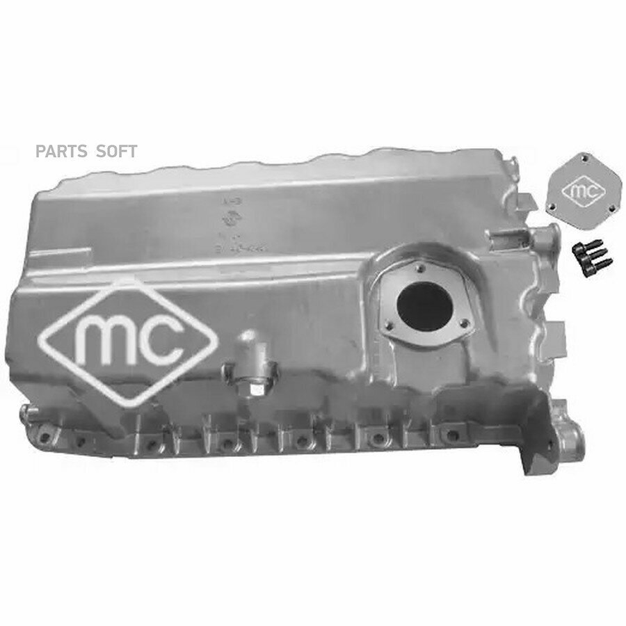 Масляный поддон VW GOLF 1.9TDI-2.0TDI 03- от официального дистрибьютора, METALCAUCHO, артикул 05966
