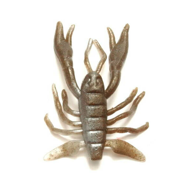 Силиконовая приманка Berkley Gulp! SW Crabby 2' 10CT #Silver Mud